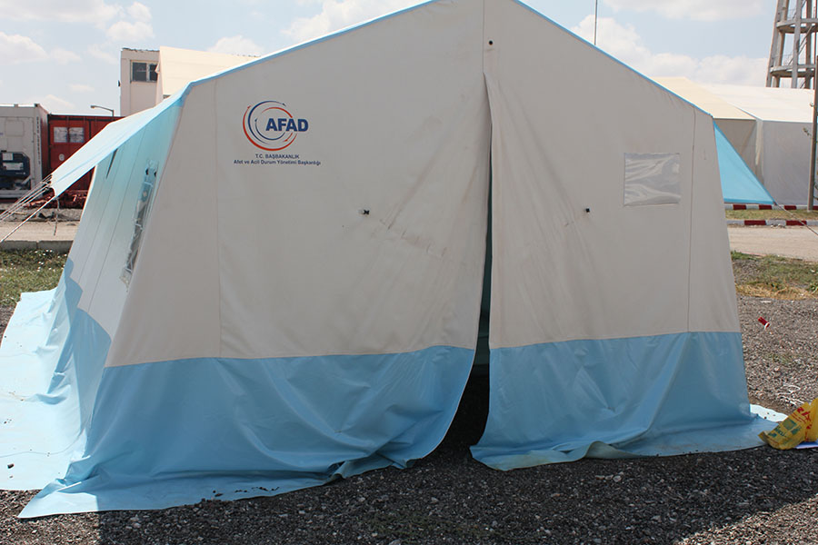 Disaster tent - Hasan Başboğa